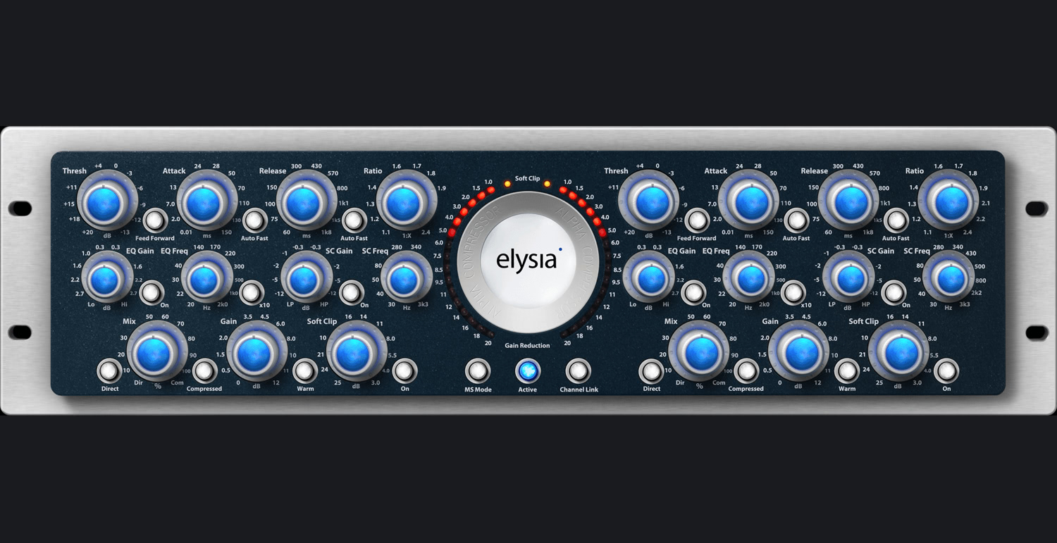 elysia alpha compressor SAMPLER MACHINE